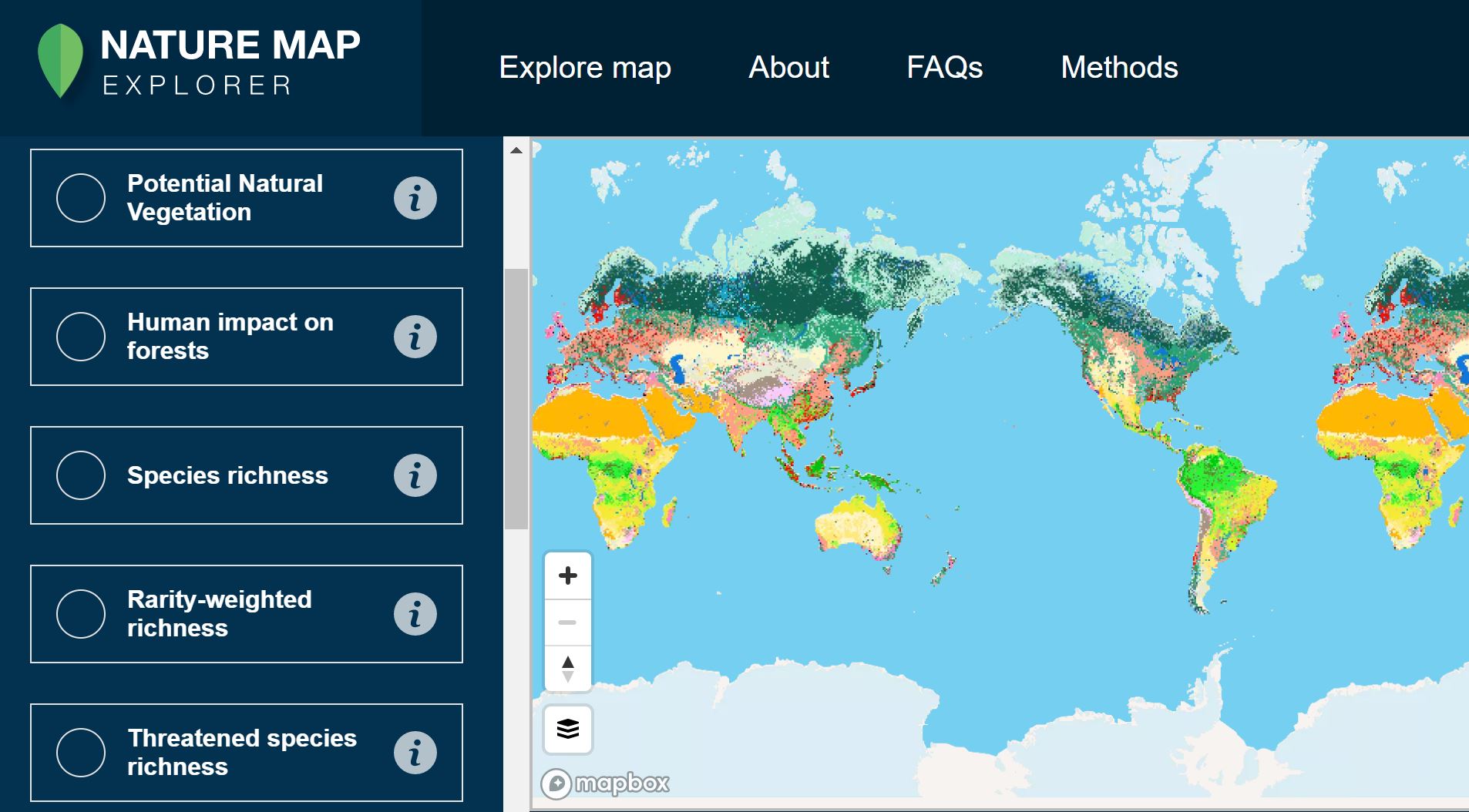 Contribute to Nature Map | Botanic Gardens Conservation International