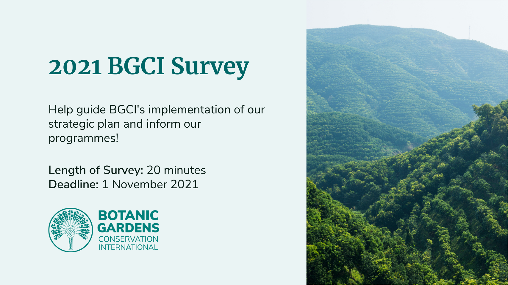2021 BGCI Community Wide Survey | Botanic Gardens Conservation ...