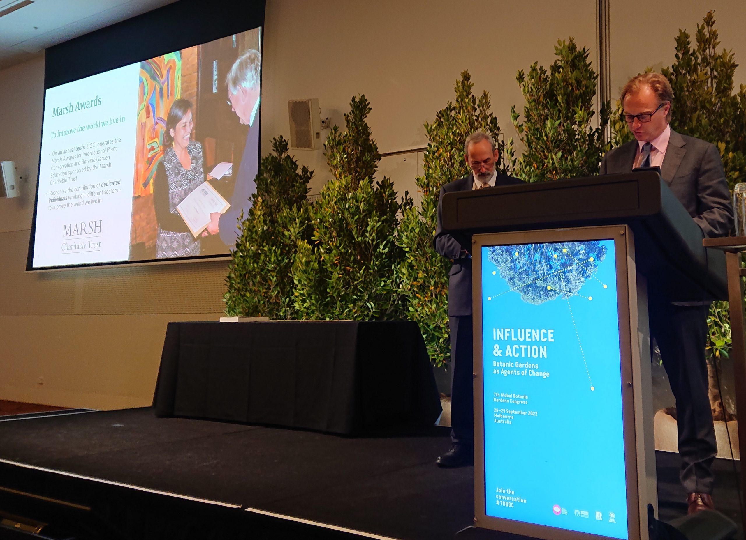 BGCI Announces 2022 Marsh Award Recipients | Botanic Gardens ...