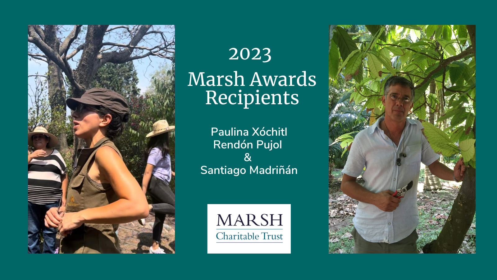 BGCI Webinar: Marsh Awards 2023 Winners Announced! | Botanic Gardens ...