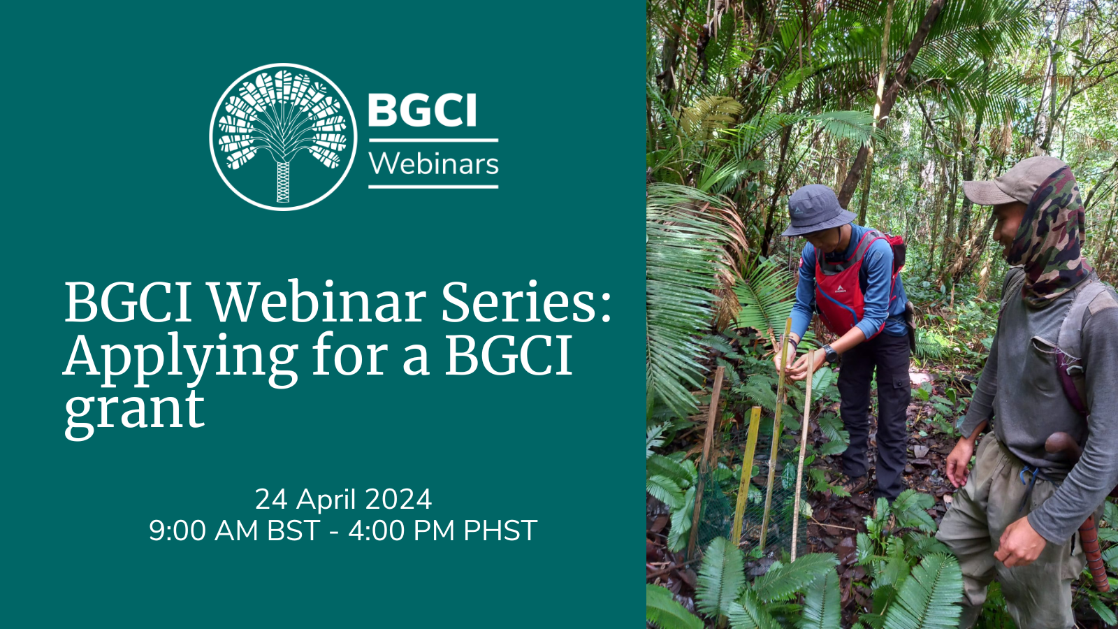 Virtual Technical Talk by the Southeast Asia Botanic Garden Network ...