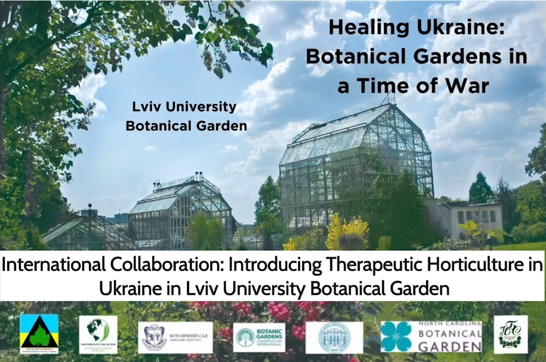 Healing Ukraine with therapeutic horticulture | Botanic Gardens ...