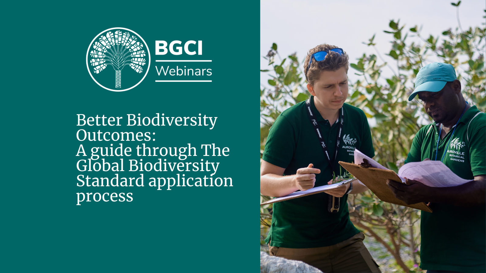 BGCI Webinar Watch Again: Better Biodiversity Outcomes: A Guide Through The Global Biodiversity ...